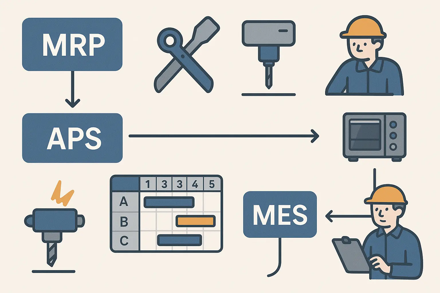 APS (Advanced Planning & Scheduling) คืออะไร?